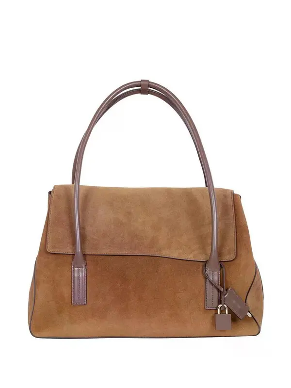 TOM FORD Medium Eclipse Leather Tote Bag