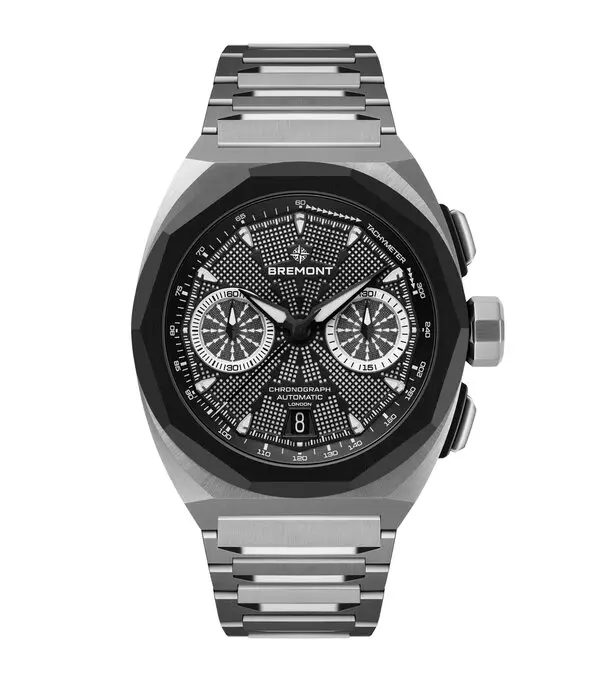 BREMONT Stainless Steel Chronograph Watch