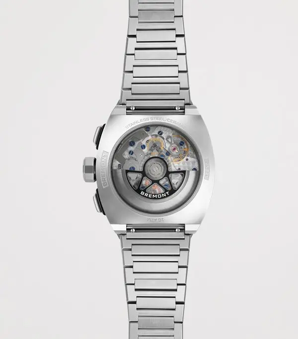 BREMONT Stainless Steel Chronograph Watch