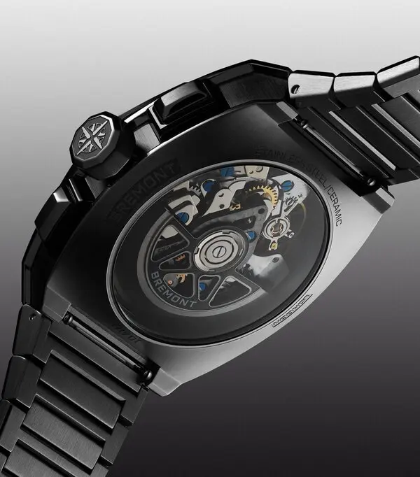 BREMONT Stainless Steel Chronograph Watch
