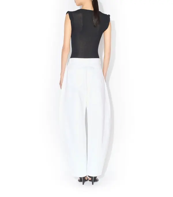 Alaïa Patent Leather Cone Sandals - Clear