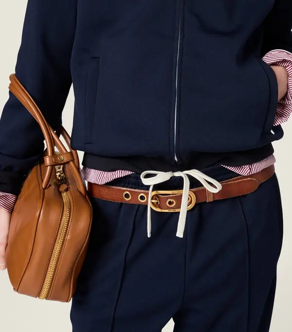 Miu Miu Zip-up Track Jacket - Blue