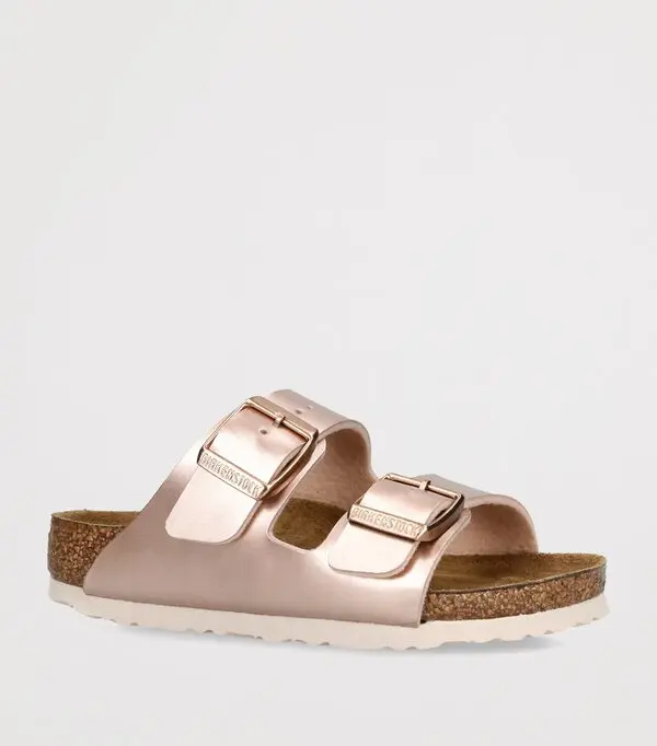 BIRKENSTOCK Metallic Leather Arizona Sandals