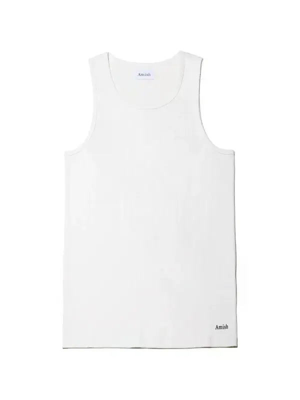 AMISH SUPPLIES Logo-print Tank Top