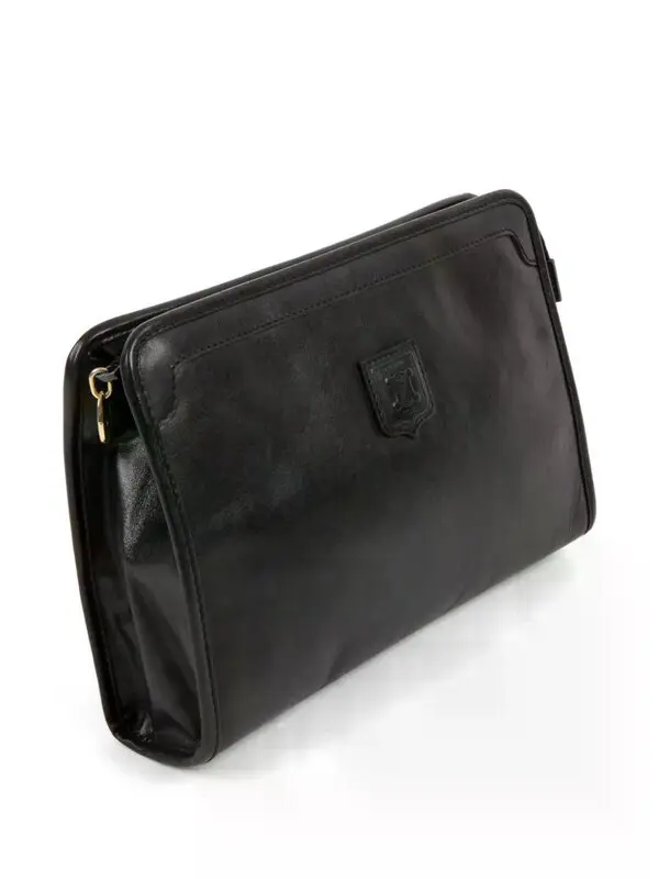 Celine 1970s Triomphe Clutch Bag