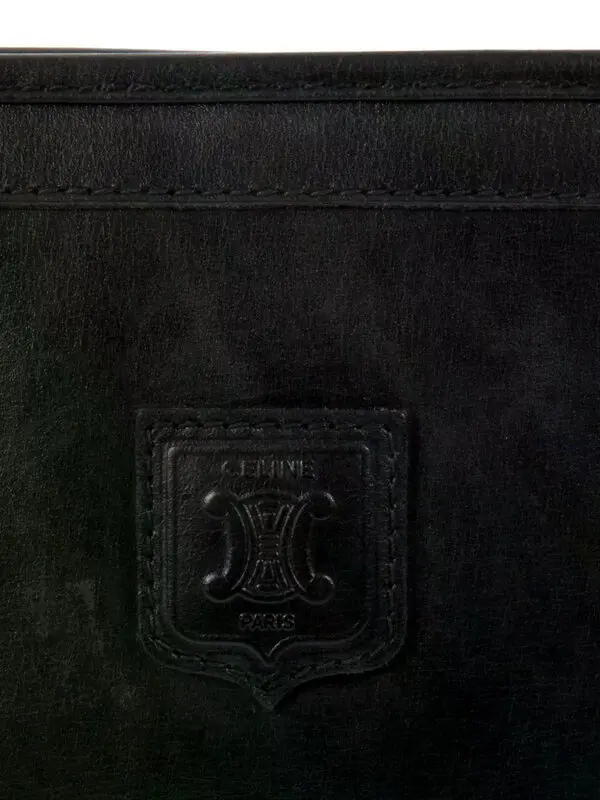 Celine 1970s Triomphe Clutch Bag