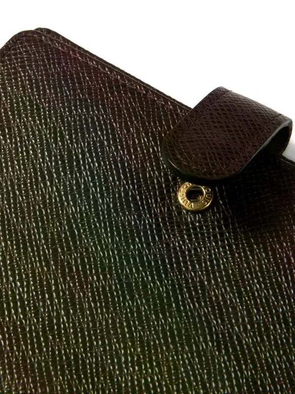 LOUIS VUITTON 2000s Leather Notebook Cover