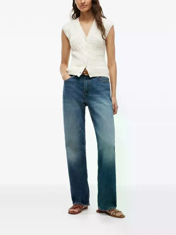 Tommy Hilfiger Cable Knit Sleeveless Cardigan