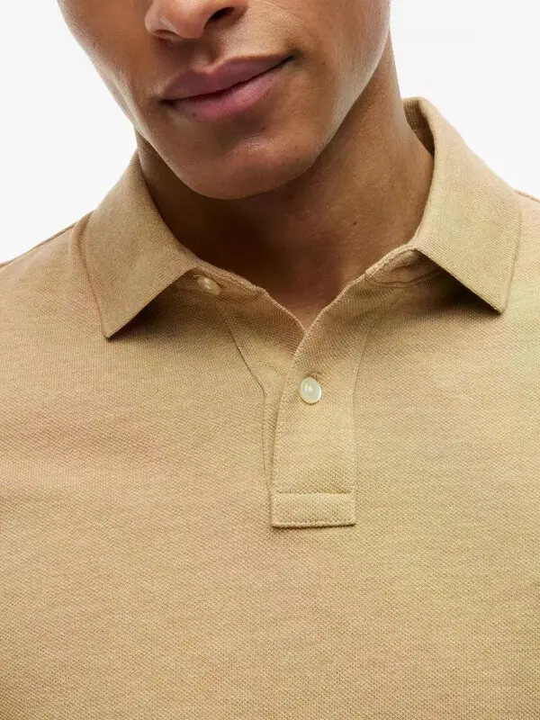 Tommy Hilfiger 1985 Logo-embroidered Polo Shirt - Neutrals