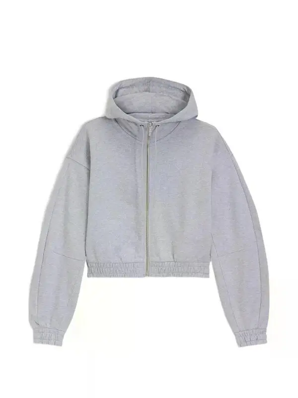 Hugo Cropped Zip-up Hoodie