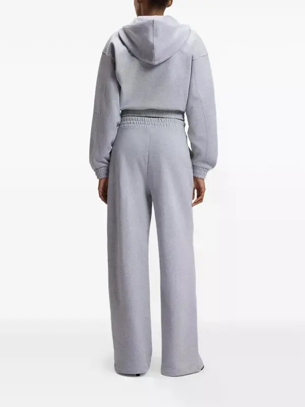 Hugo Cropped Zip-up Hoodie