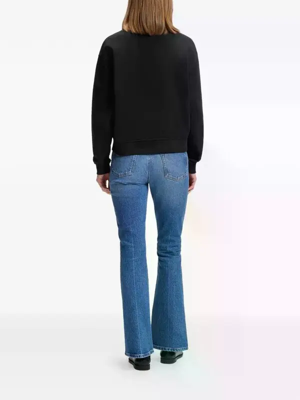 Hugo Logo-embroidered High Neck Sweatshirt
