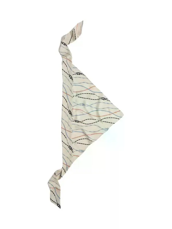 Tommy Hilfiger Rope-print Scarf