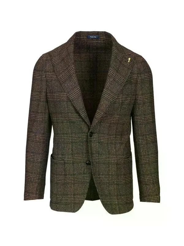 GUARINUCCI Prince Of Wales Check Blazer