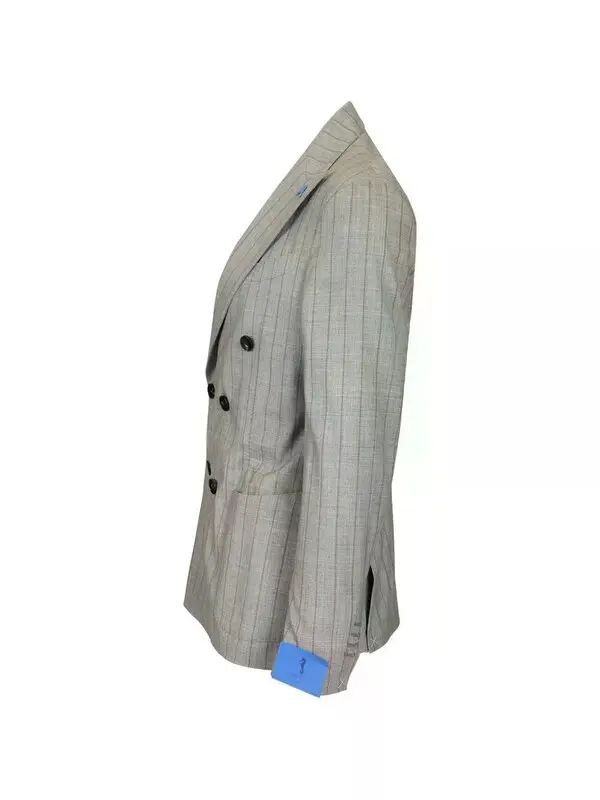 GUARINUCCI Pinstripe Double-breasted Suit