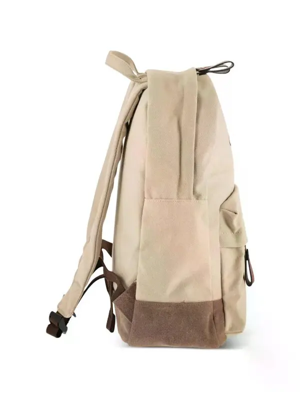 MC2 SAINT BARTH Embroidered Logo Backpack - Neutrals