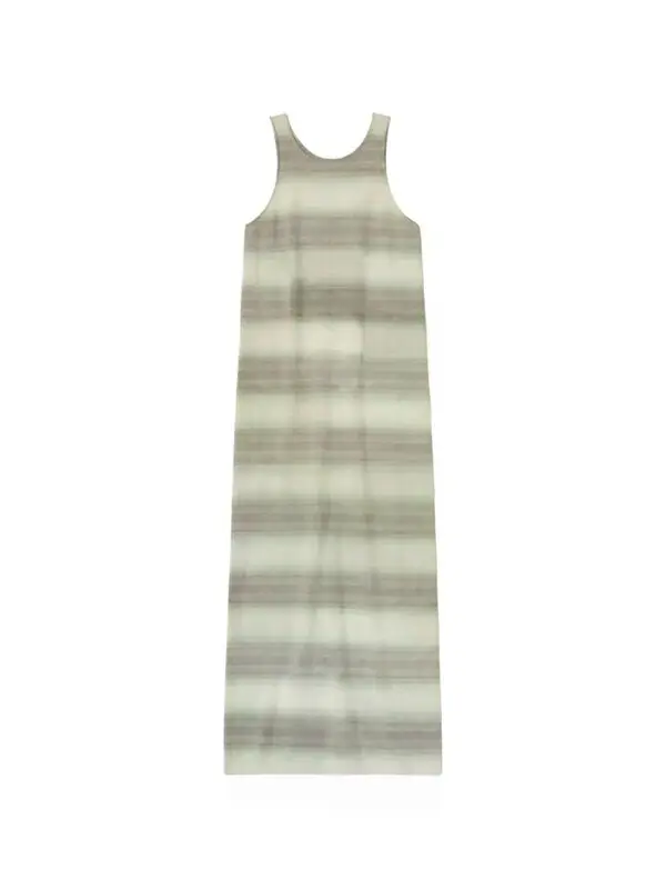 Auralee Striped Sleeveless Maxi Dress - Neutrals