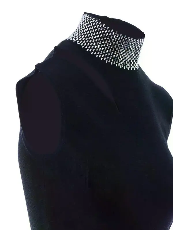 Liu Jo Knit Top With Rhinestone Embellishment