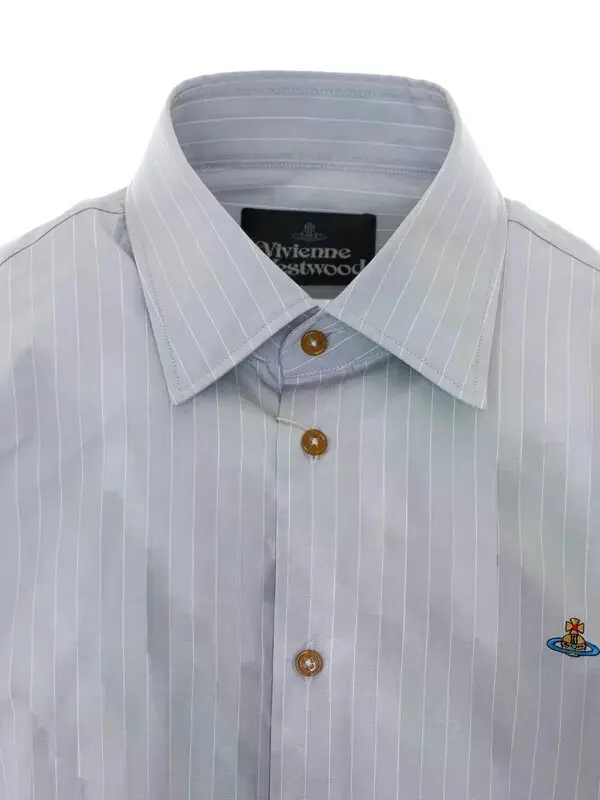 VIVIENNE WESTWOOD Ghost Striped Shirt - Blue