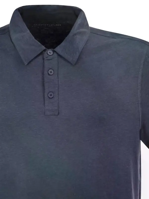 Majestic Filatures Short-sleeve Polo Shirt - Blue