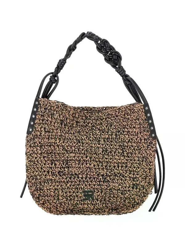 Ermanno Scervino Woven Shoulder Bag