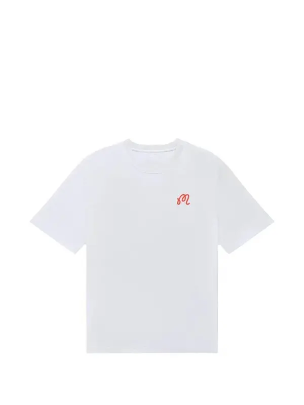 MALBON Bermuda Rooster T-shirt - White