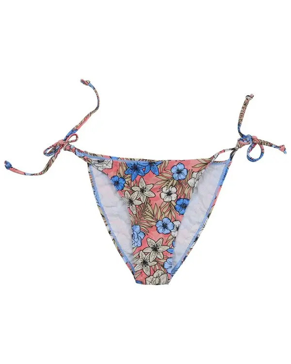 LORDS OF HARLECH Bonita Tropical Mix Bikini Bottom - Pink