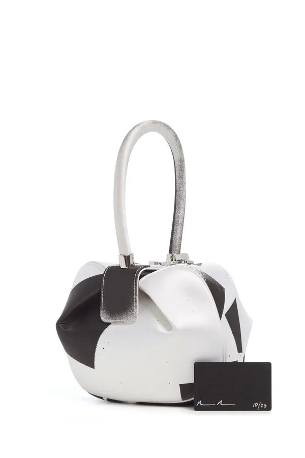 Gabriela Hearst X Adam Pendleton "nina" Bag - Black/white
