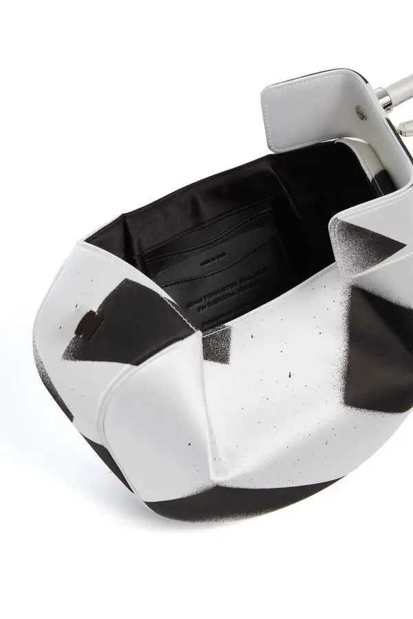Gabriela Hearst X Adam Pendleton "nina" Bag - Black/white