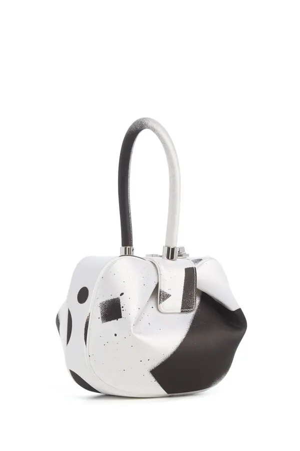 Gabriela Hearst X Adam Pendleton 'nina' Bag - Black/white
