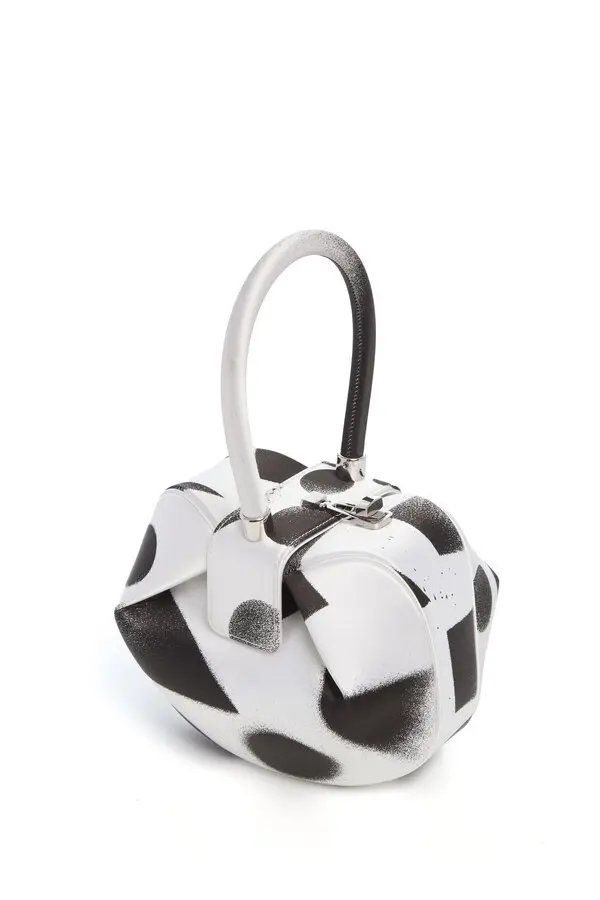 Gabriela Hearst X Adam Pendleton Nina Bag - Black/white