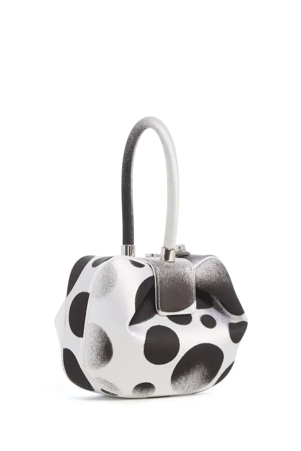 Gabriela Hearst X Adam Pendleton "nina Bag No. 24 - Black/white