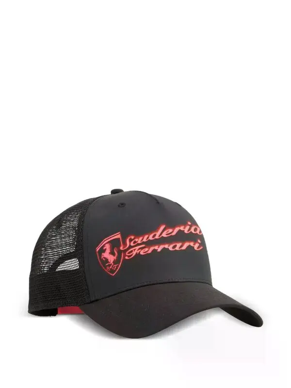 PUMA Scuderia Ferrari Race Logo Baseball Cap - Black