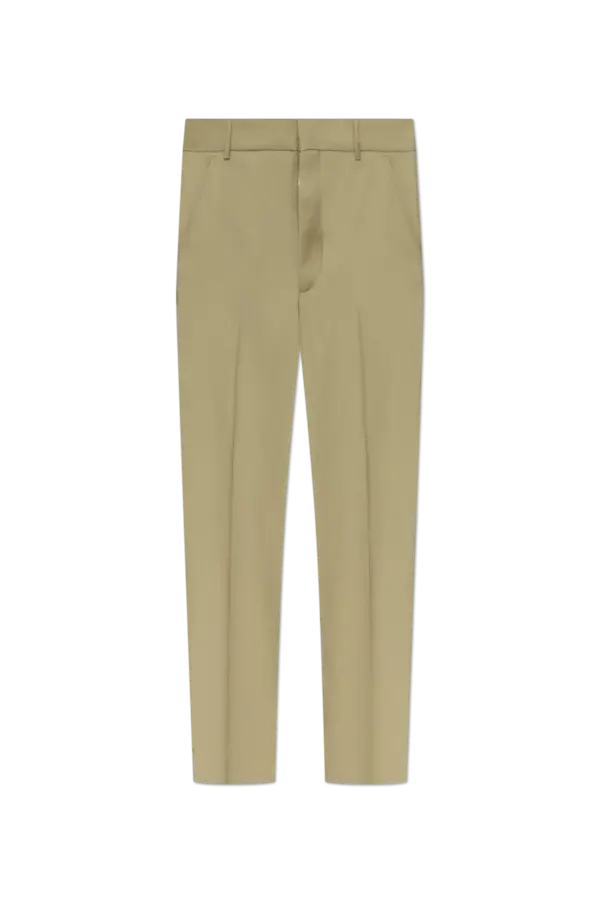 Kenzo Wool Trousers - Green