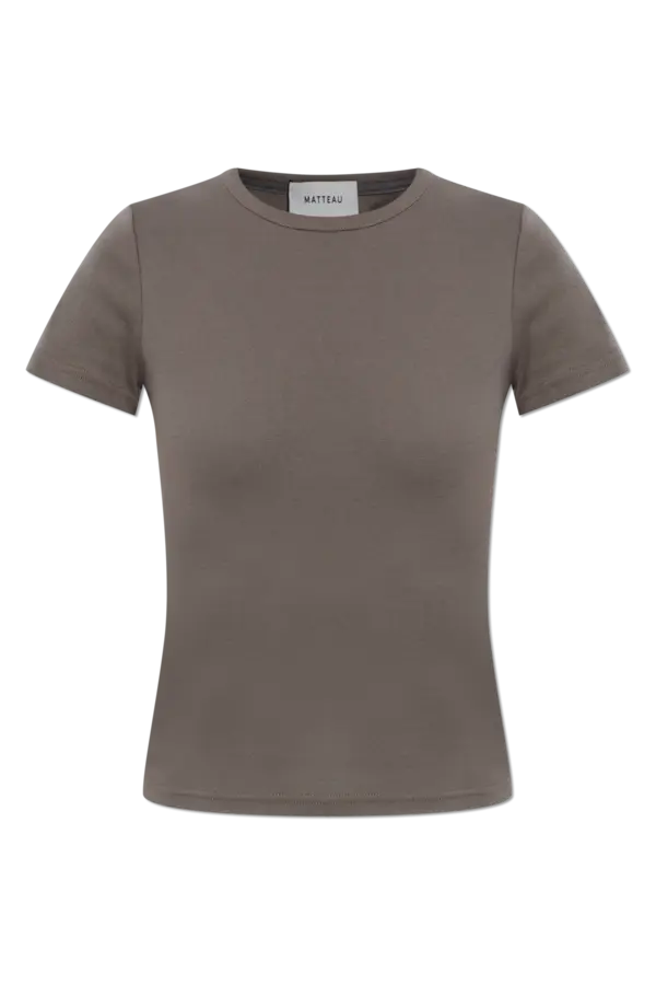 Matteau Cotton T-shirt - Grey
