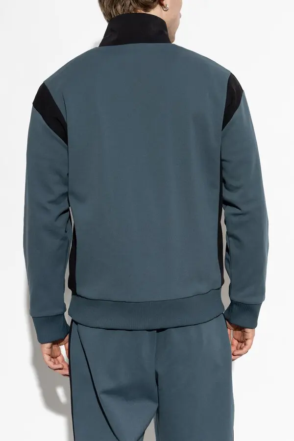 Kenzo Embroidered Logo Zip-up Sweatshirt