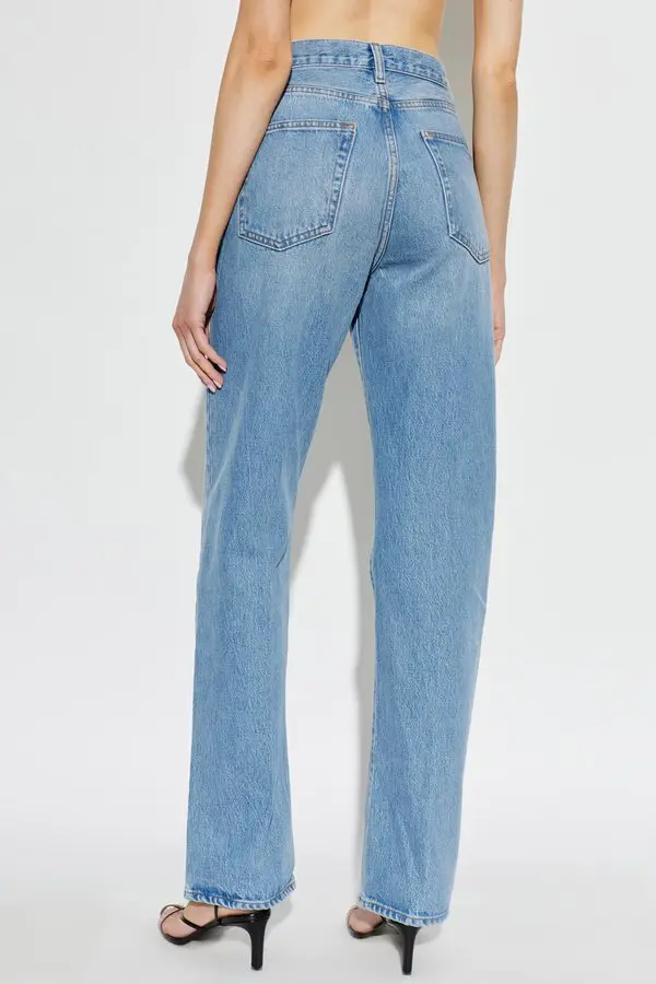 FRAME The Vertical' High Rise Jeans - Blue