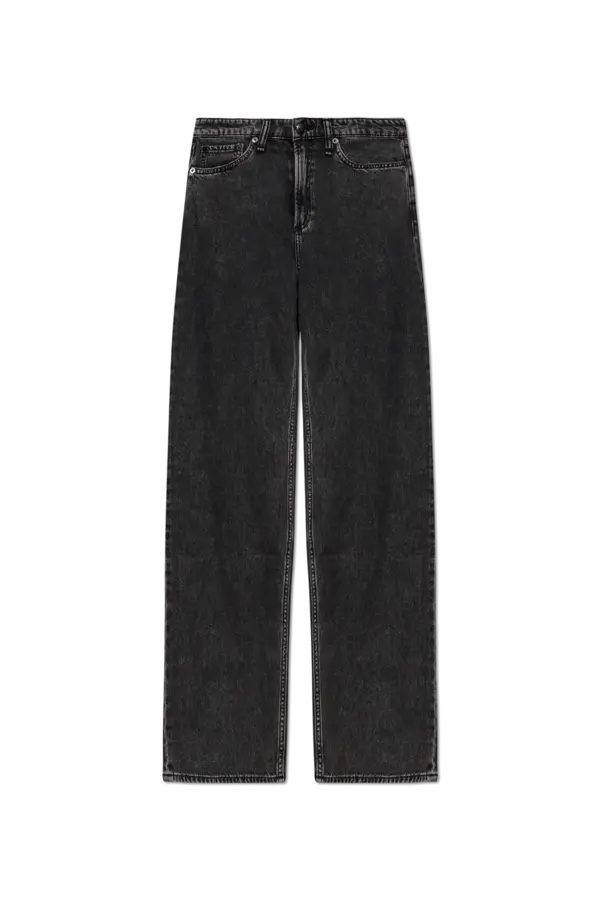 Rag & Bone Straight-leg Denim Jeans - Grey