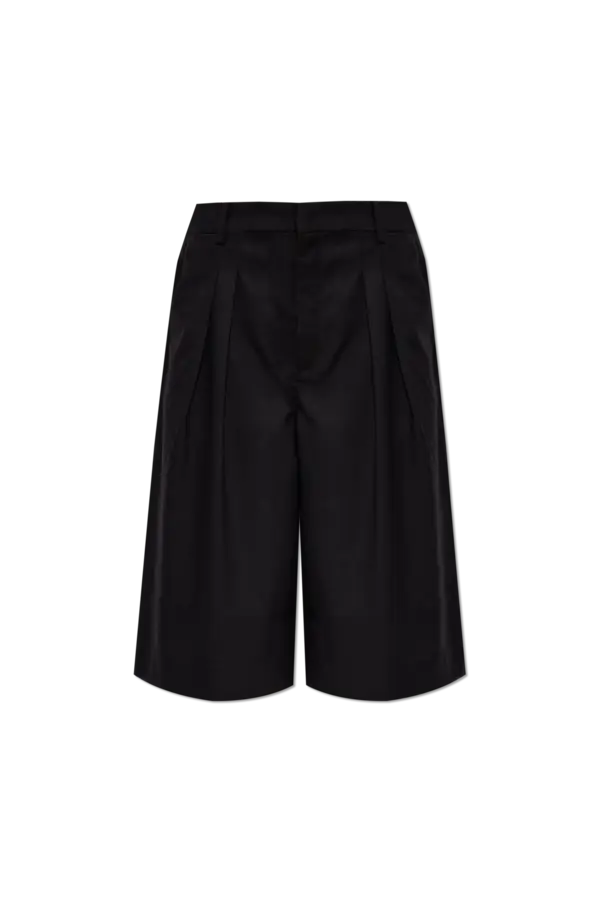 GESTUZ Gzpaula Wide Leg Bermuda Shorts