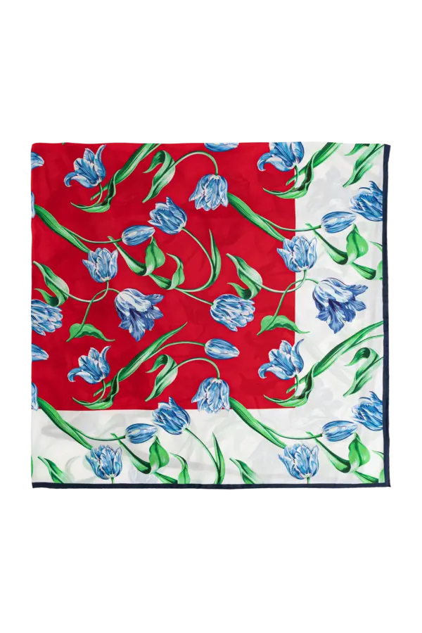 Kenzo Silk Scarf - Multicolour