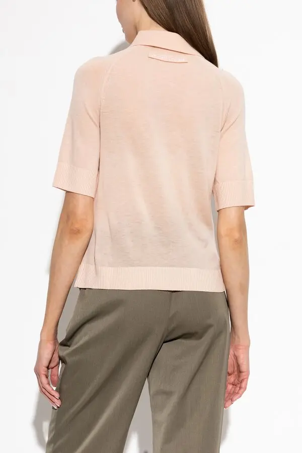 Victoria Beckham Wool Polo Jumper