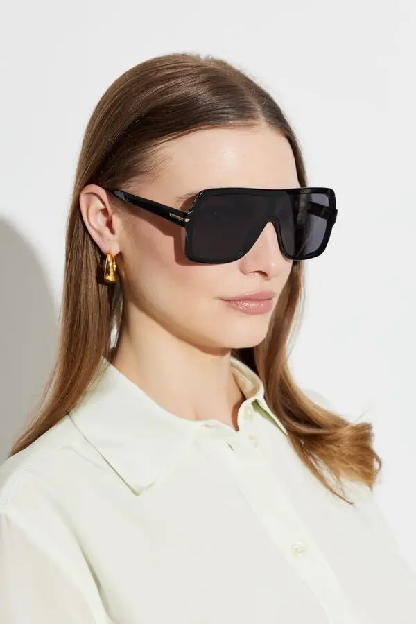 Victoria Beckham Oversized Rectangle Sunglasses
