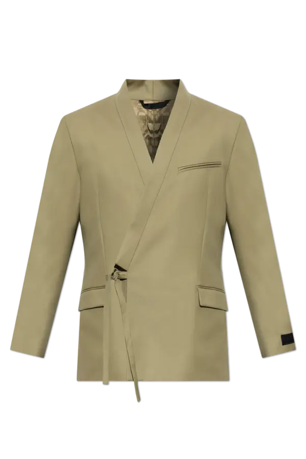 Kenzo Wool Blazer With Single Vent