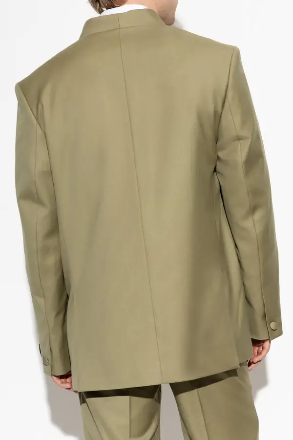 Kenzo Wool Blazer With Single Vent