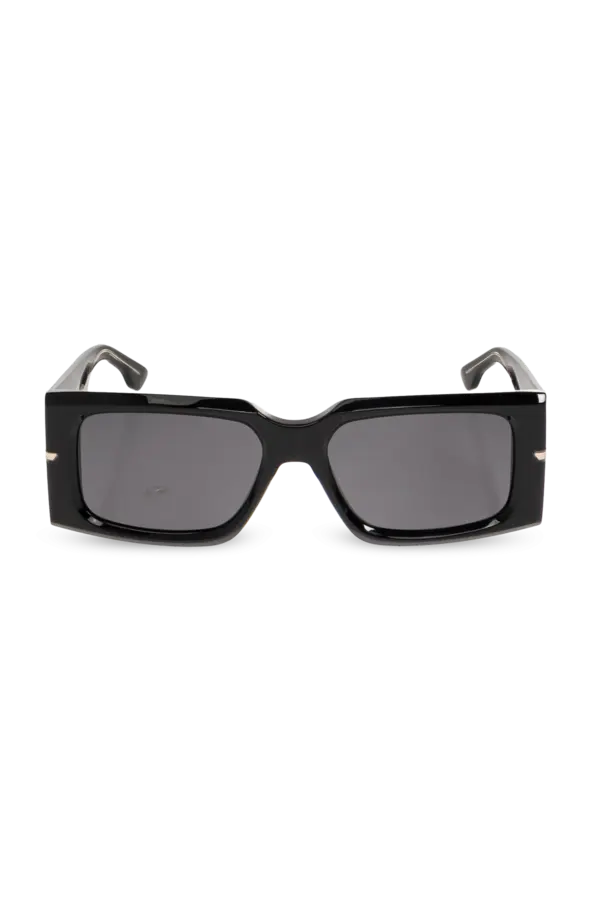 Victoria Beckham Rectangular Acetate Sunglasses - Black