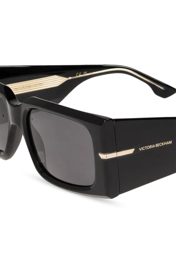 Victoria Beckham Rectangular Acetate Sunglasses
