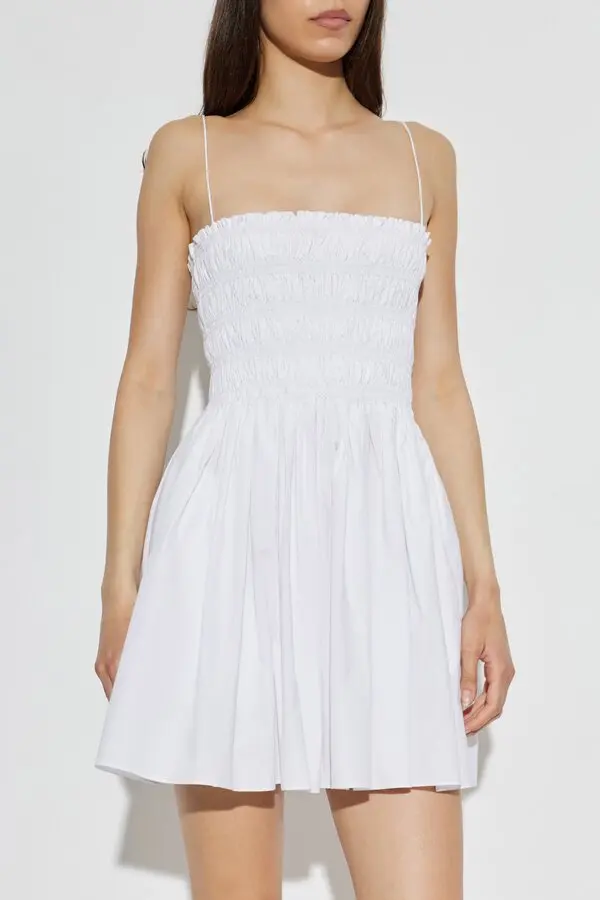 Matteau Off-shoulder Dress - White