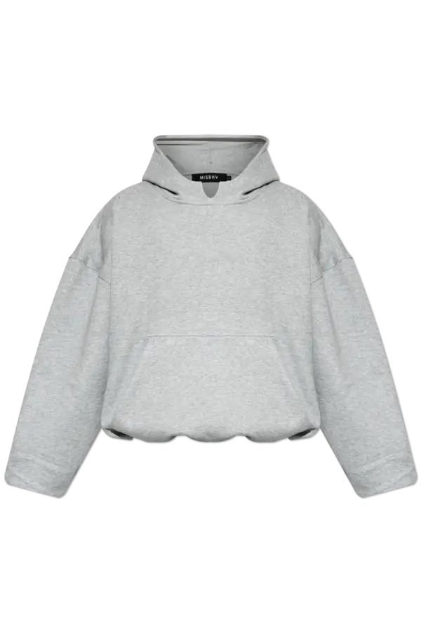MISBHV Oversized Cotton Hoodie With Embroidered Detail