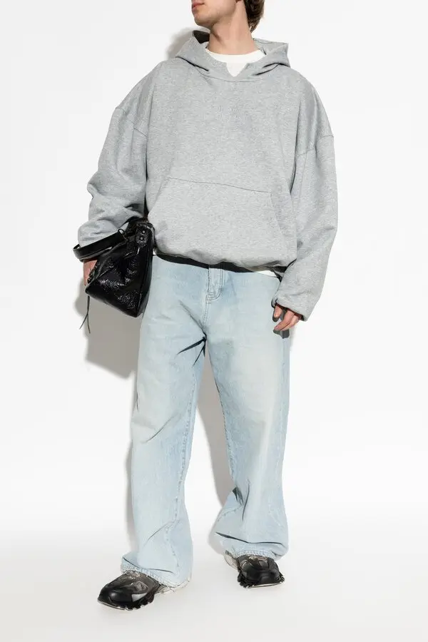 MISBHV Oversized Cotton Hoodie With Embroidered Detail