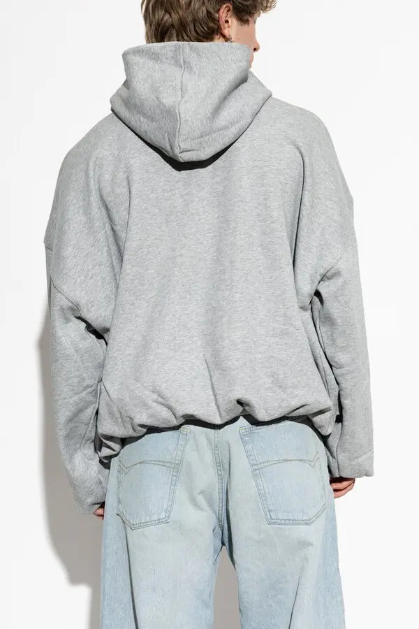 MISBHV Oversized Cotton Hoodie With Embroidered Detail